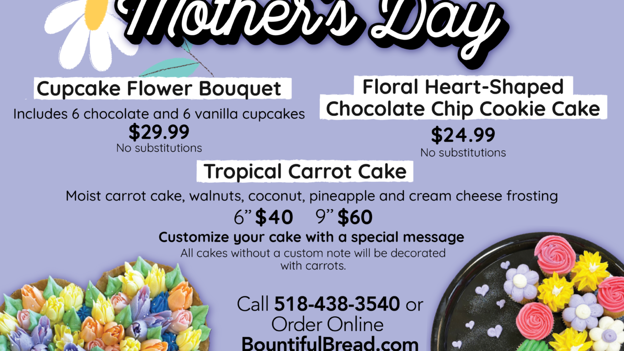 Bountiful Bread’s Mother’s Day Baked Goods Menu | White Management